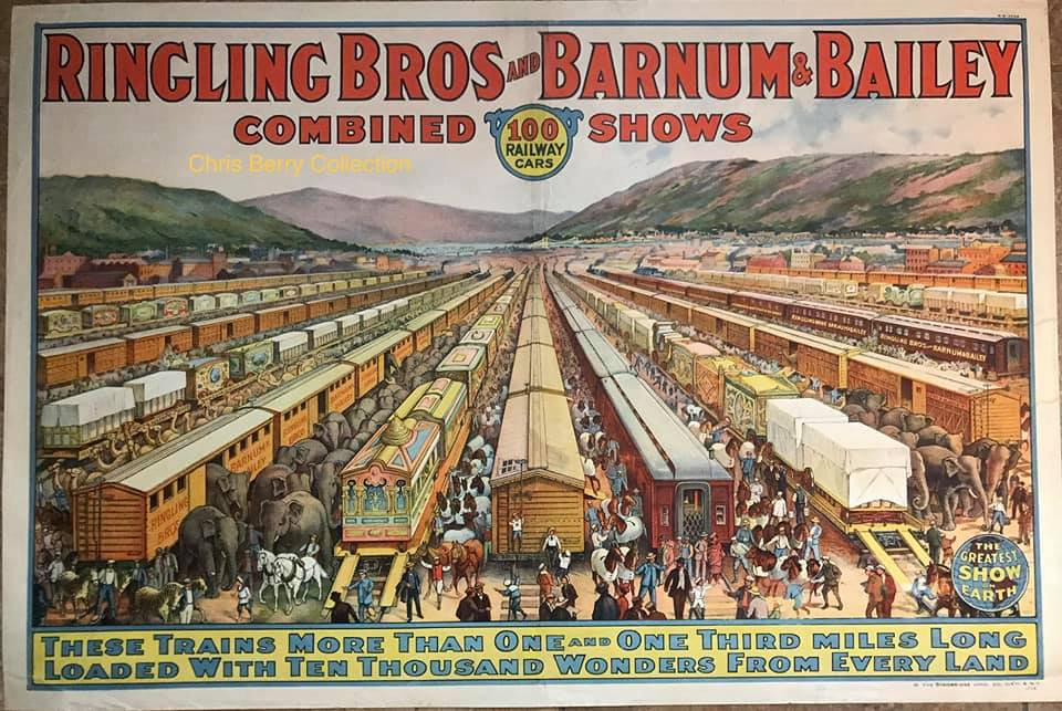 Ringling Bros. and Barnum & Bailey Circus Trains - 1925 - Circus ...